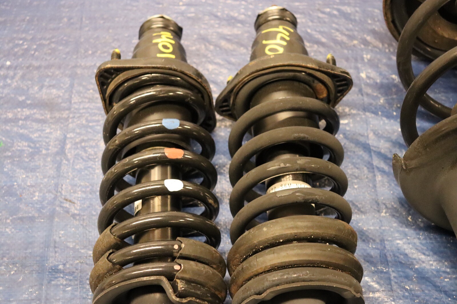 2002 04 ACURA RSX TYPE-S K20A2 2.0L OEM FR RR SHOCK & SPRINGS DC5 #4401 ...