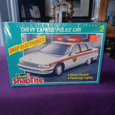 Revell 1993 Snap-Tite Chevy Caprice Police Car MODELING KIT #6293 ...