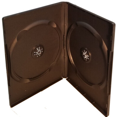 Empty DVD Cases Black Double (for 2 DVD) 100 pcs. | eBay