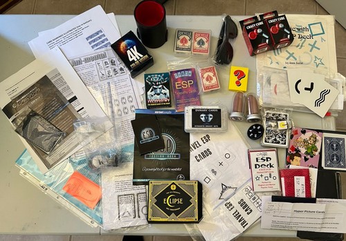 Lot of ESP Magic Mentalist Magician Effects Tenyo Royal Vernet Eclipse ...