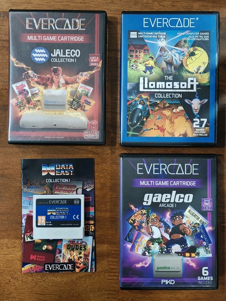 Evercade Super Pocket & Game Cartridge Bundle | eBay