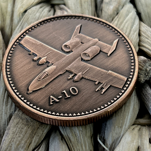 A-10 "WARTHOG" THUNDERBOLT II Challenge Coin United States AIR FORCE ...