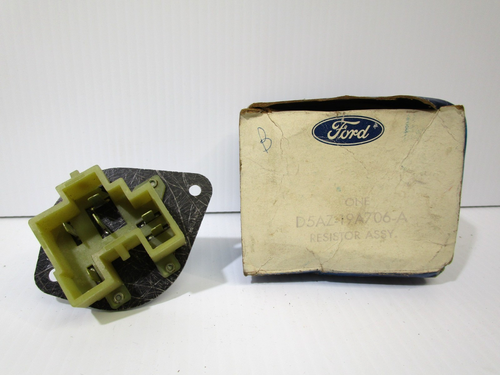 NOS 1975-78 FORD A/C HEATER BLOWER RESISTOR LTD TORINO D5AZ-19A706-A ...