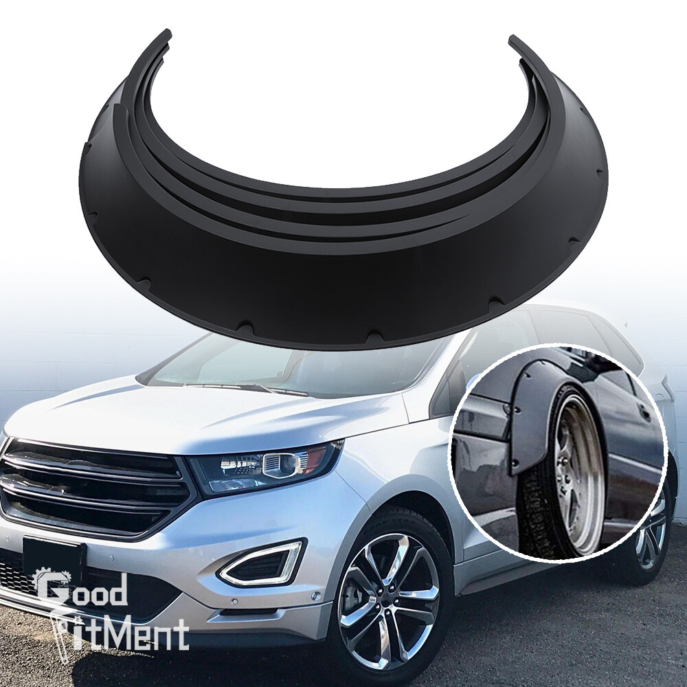 For Ford Edge Fender Flares Extra Wide Body Wheel Arches Kit Mudguards ...