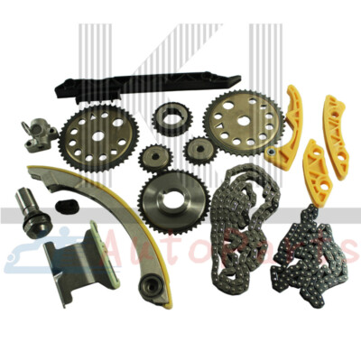 Engine Timing Chain Kit w/ Balance Shaft Kit For GM 00-11 Ecotec 2.4L 2 ...