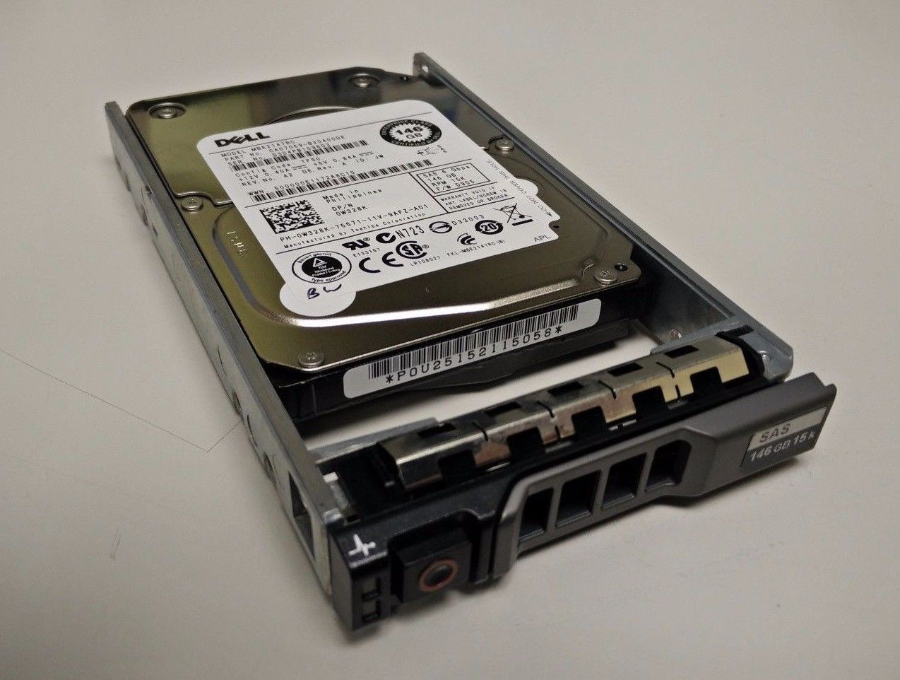 DELL POWEREDGE R610 T610 R710 FUJISU 146GB SAS 6GBPs 15K 2.5" MBE2147RC ...