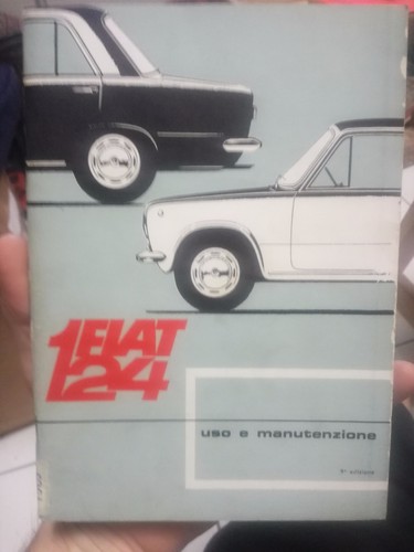 Livret Utilisation et Entretien Fiat 124 Original Service Book 1968 | eBay