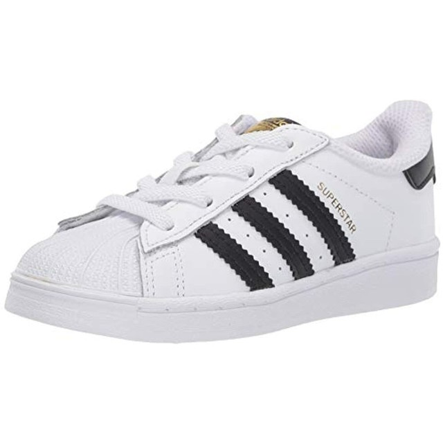ADIDAS SUPERSTAR EL I WHITE/BLACK FU7717 Toddler Size 7 for sale online ...
