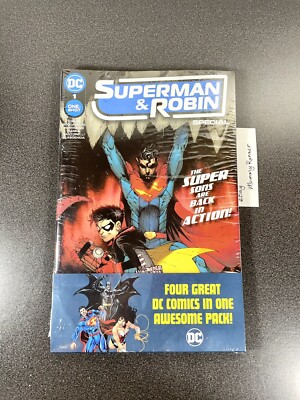 DC Superman & Robin Special #1 Walmart Exclusive 2022 4-Pack Comics NEW ...