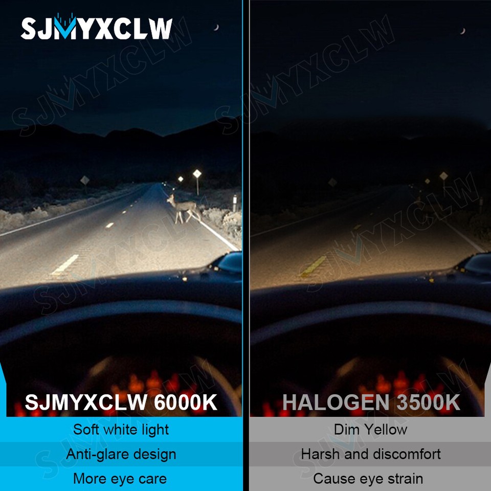 2 Ultra Bright LED headlight bulbs for Can-Am HS1 H4 12v 35/35w p ...