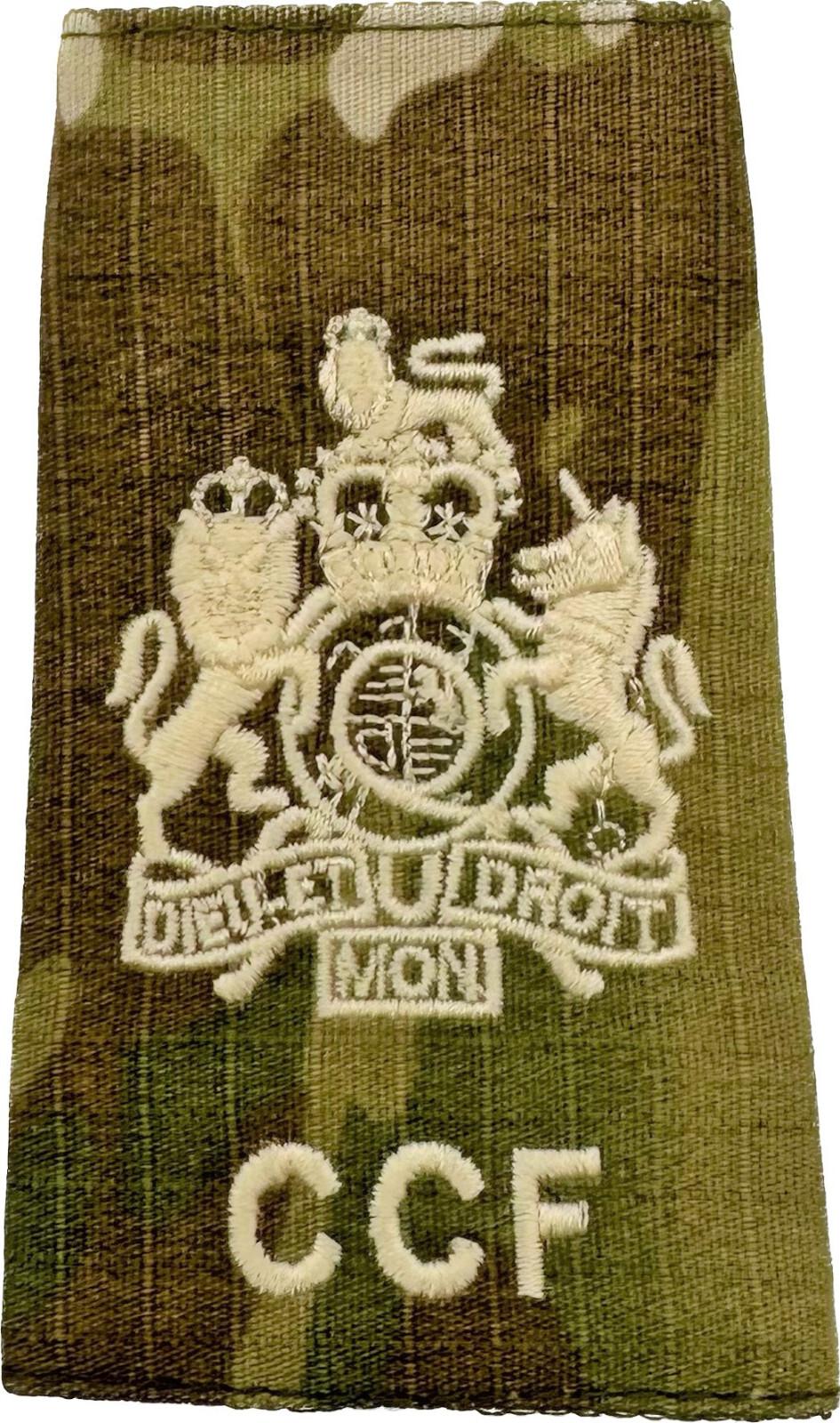 All Ranks Ivory on Multicam / MTP CCF Rank Slide ( Combined Cadet Force ...