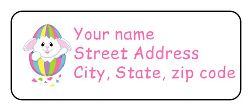30 Personalized Easter Return Address Labels | eBay