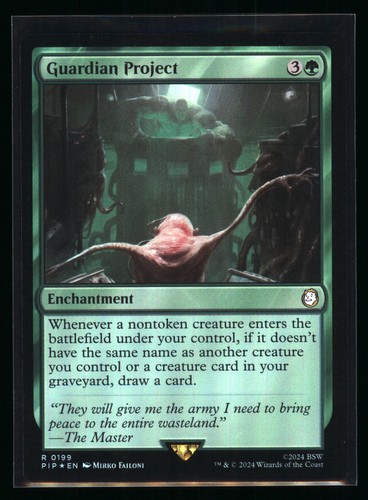 MTG Universes Beyond: Fallout #0199 Guardian Project Foil | eBay