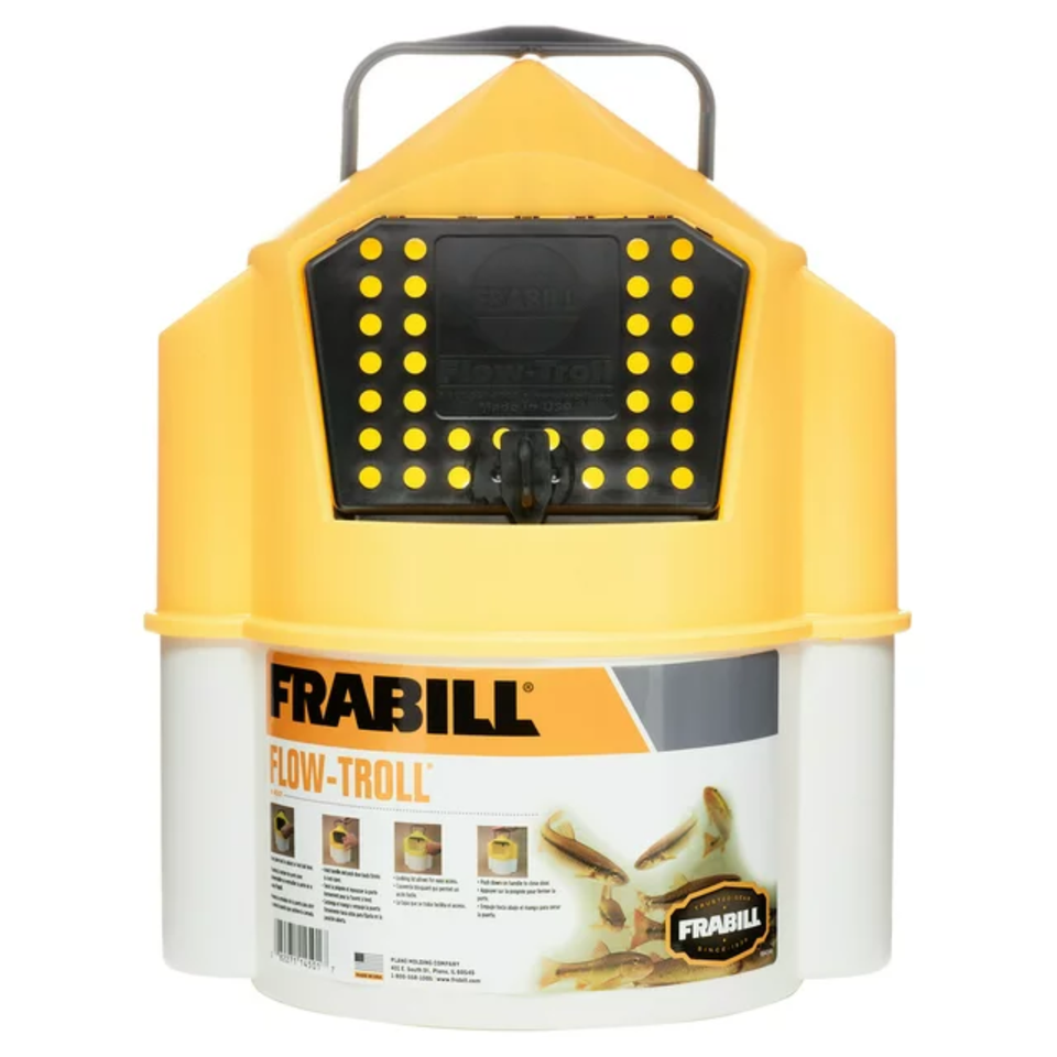 6 Quart Flow Troll Hydrodynamic Minnow Bucket, Free Shipping | eBay