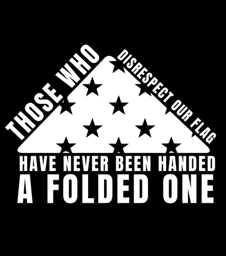 Those Who Disrespect Our Flag 15" Veteran Window Decal Sticker For Car ...