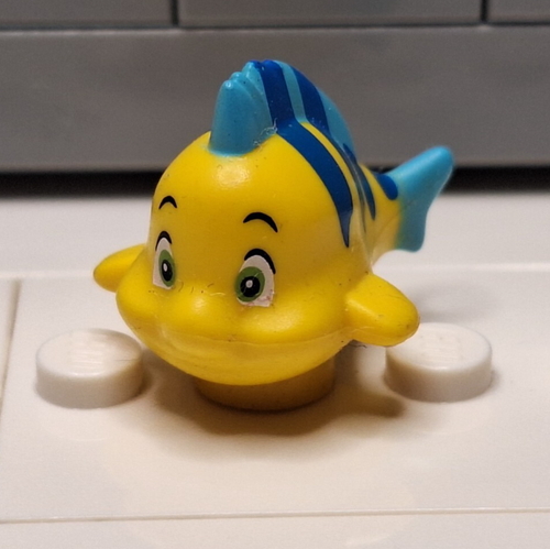 Lego Flounder the Fish Minifigure - Disney - The Little Mermaid | eBay