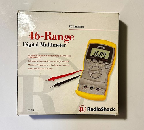 Radio Shack 22-812 46 Range Digital Multimeter New in the Box. | eBay