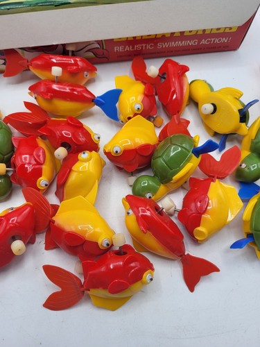 Vintage Wind Up Mini Sea Creatures Fish Turtles Dolphins Toys Store ...