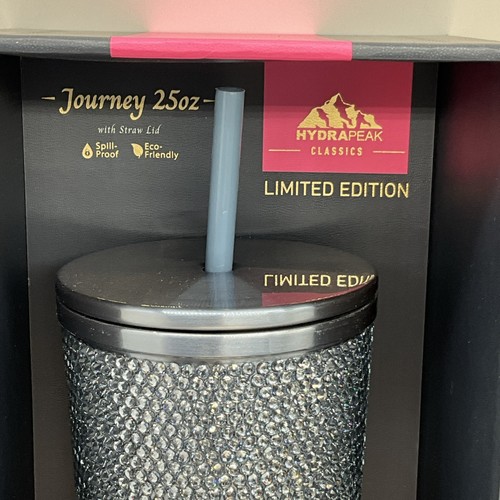 Hydrapeak Journey 25oz Stainless Steel Tumbler Bling Blue LIMITED ...