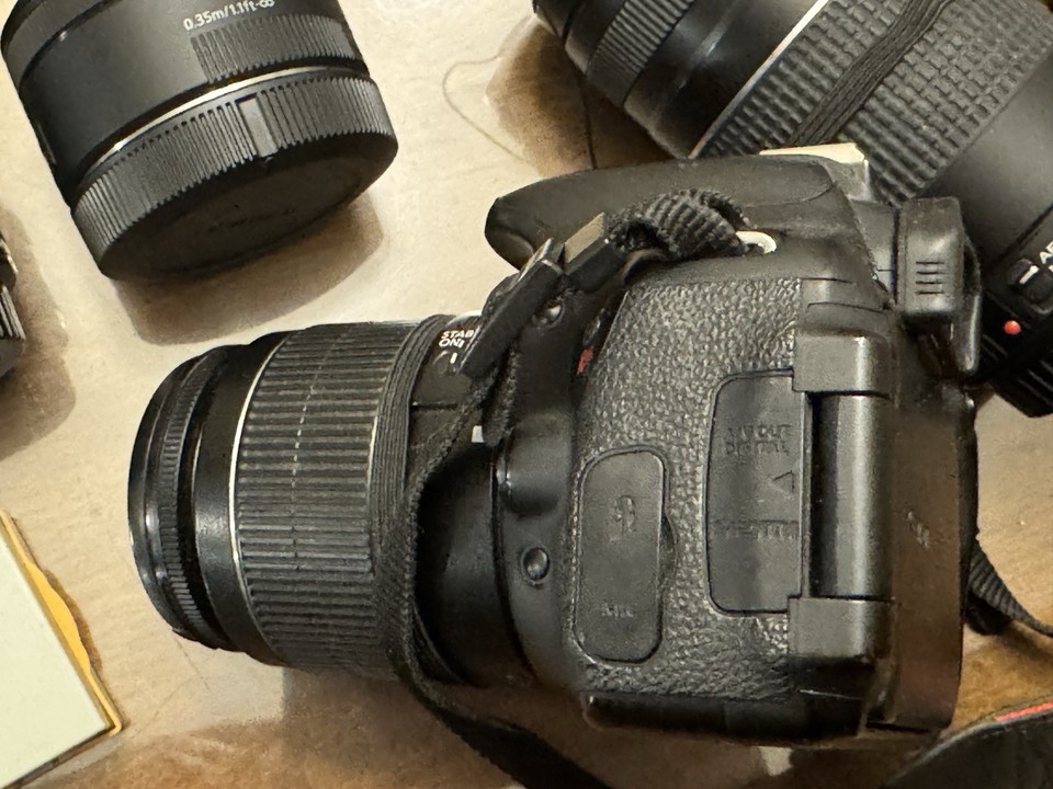 Canon Rebel T3i Kit With 50mm, Macro And Telephoto | eBay