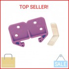 Prime-Line R 7130 3/32 in. x 1-3/16 in., Purple Drawer Guide Kit (Pack ...