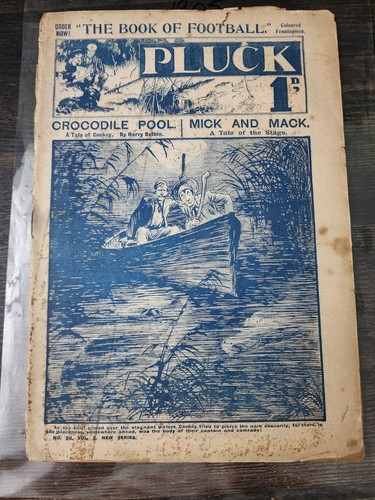 1905 "Pluck" a British boys' story paper published by Amalgamated Press ...