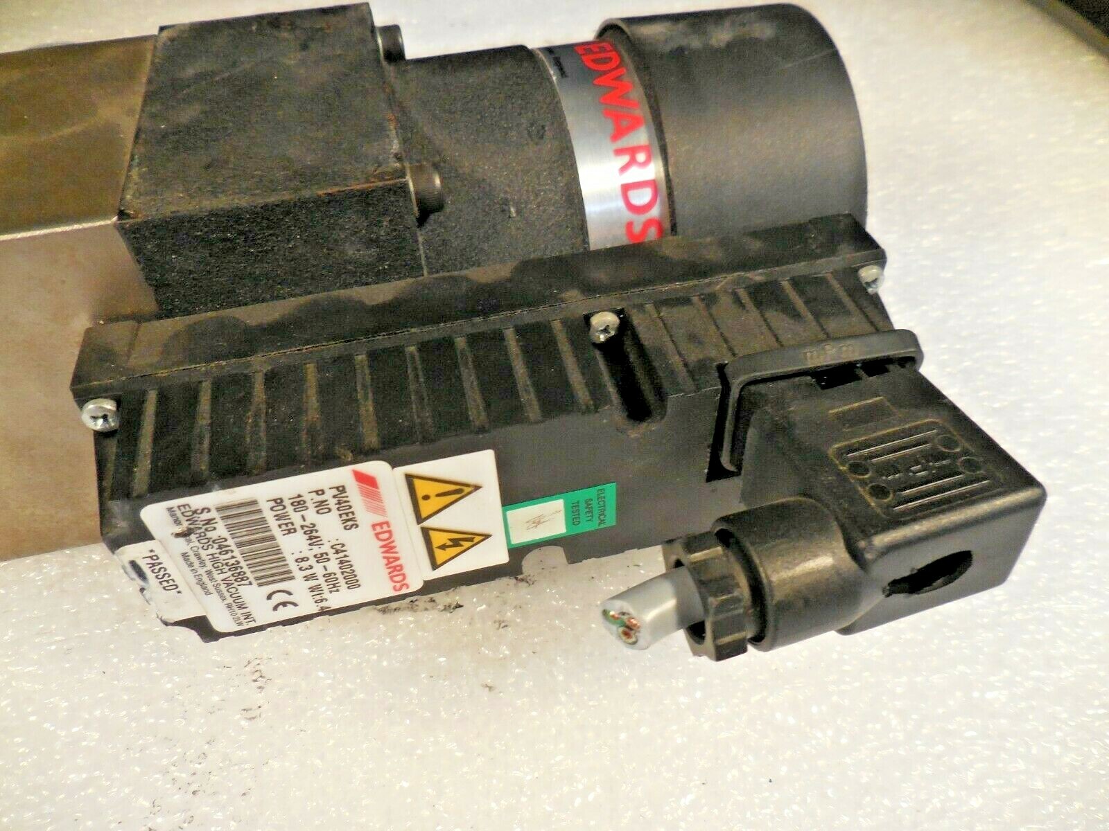 Edwards PV40EKS, C41402000 Electromagnetic High Vacuum Isolation Valve ...