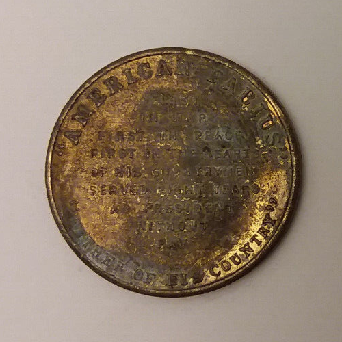 George Washington 1st President Coin Medal Token 25mm | eBay