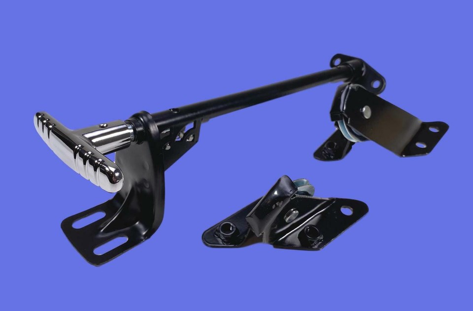 57 Chevy Parking Brake Assembly With Chrome Handle 1957 Chevrolet New ...