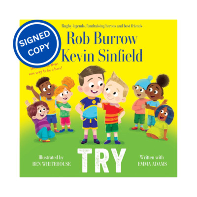 Signed Book - Try by Rob Burrow & Kevin Sinfield First Edition 1st ...
