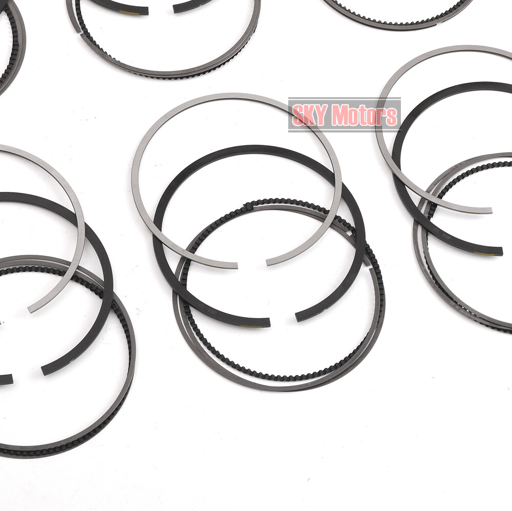 6x Piston Rings Set STD For BMW E46 E85 E86 S54B32 3.2 L6 M3 Z3 Z4 M ...