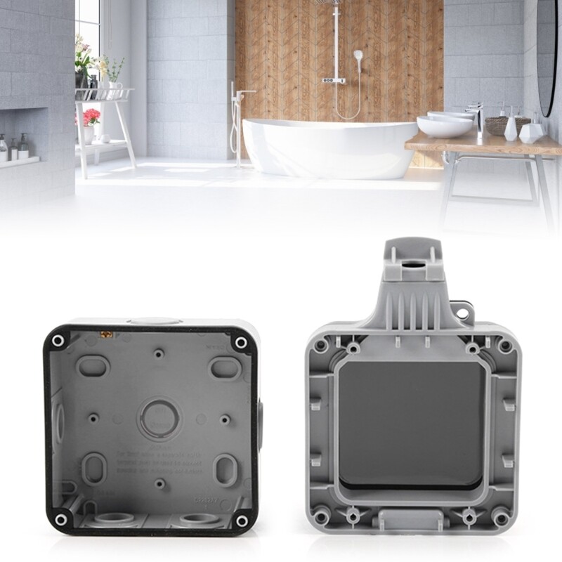 Outdoor Electrical Outlet Box Power Outlet Cover Waterproof Switches ...