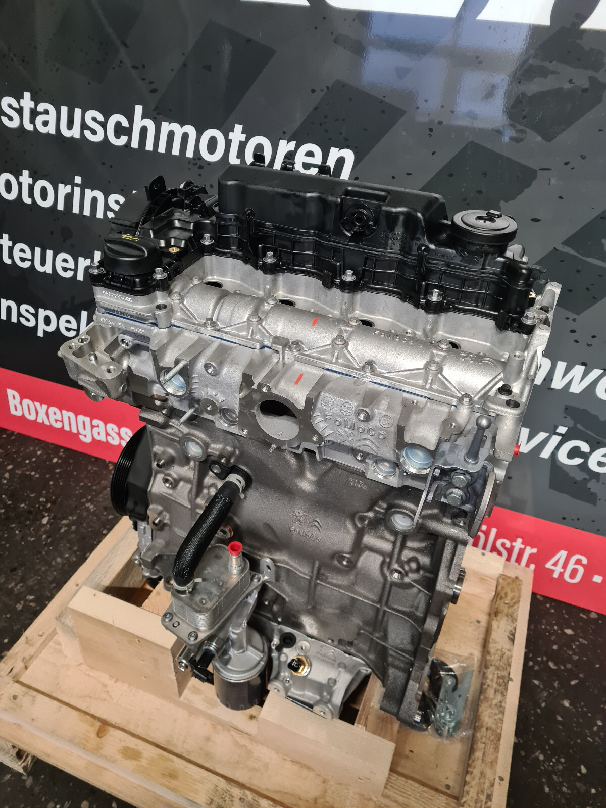 Peugeot Citroen Jumper 2.2 HDI 4H03 Motor Werksneu ohne Anbauteile Euro ...