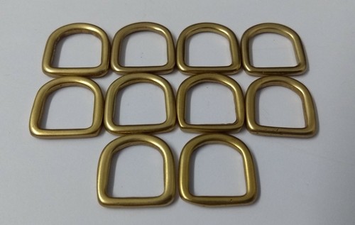 Brass D Rings British Military Issue Small 16mm For Accessories X10 ...