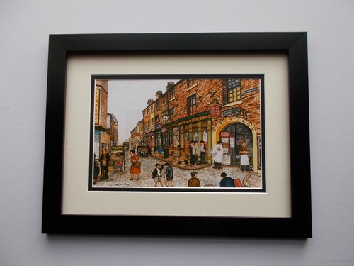 TERRY GORMAN PRINT FRAMED - BUTTON LANE SHEFFIELD | eBay UK