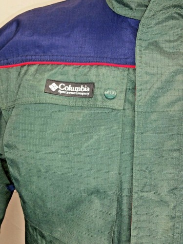 Columbia Sportswear Men's Tectonite Puffy Nylon Zip Up Jacket Size 10/ ...