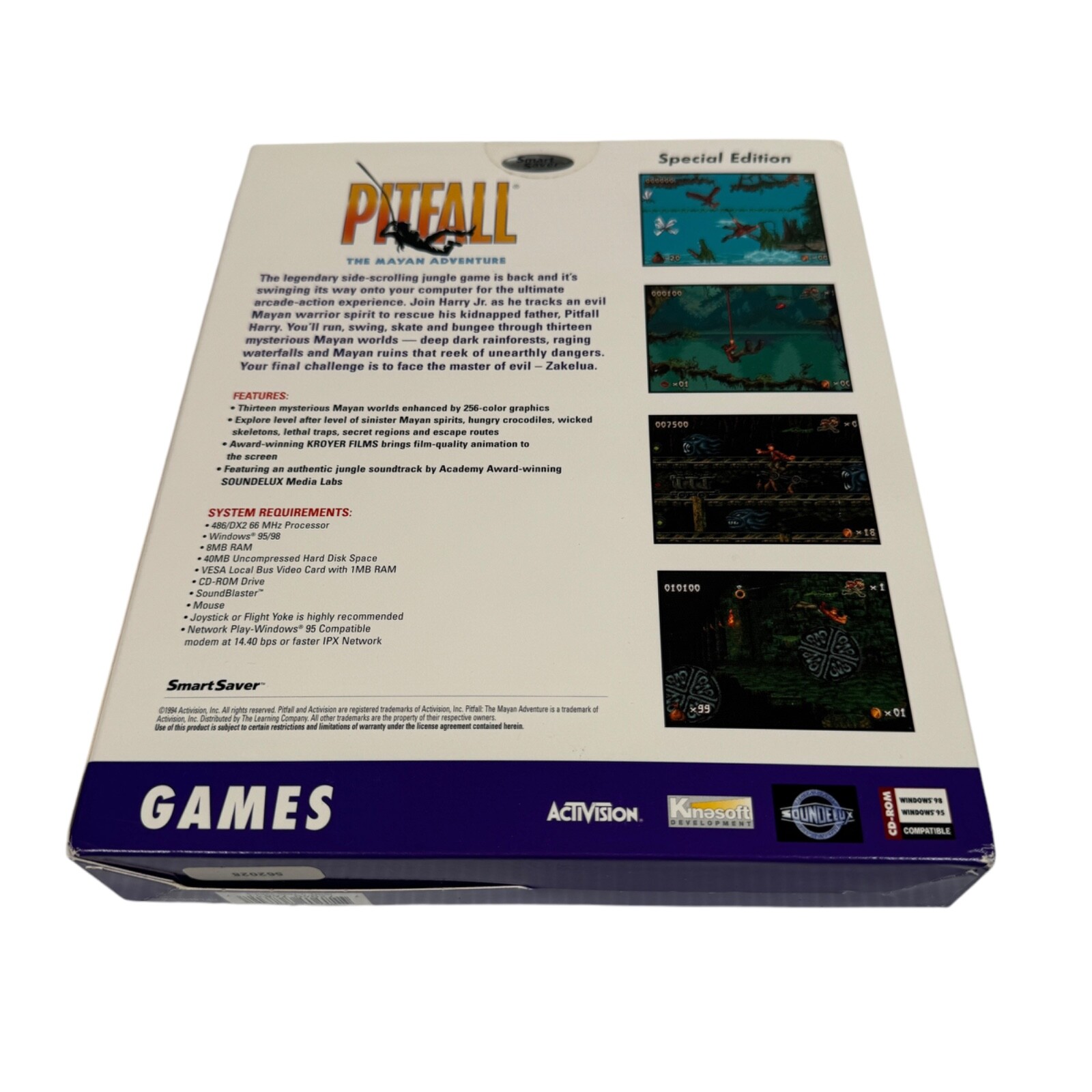 Pitfall: The Mayan Adventure (PC, 1996) for sale online | eBay