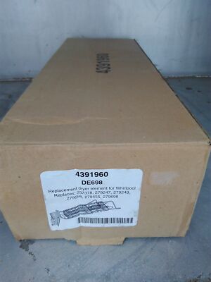 Whirlpool 4391960 279769 Dryer Heater element kit WP4391960 PS11742505 ...