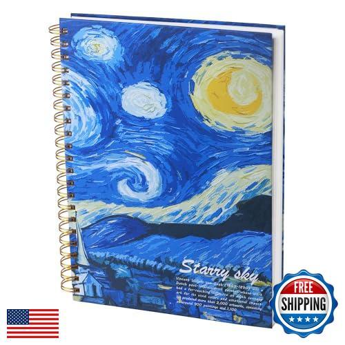 A4 Spiral-Bound Sketchbook，SuyuanArt Marker Paper Pad, 80 Pages ...