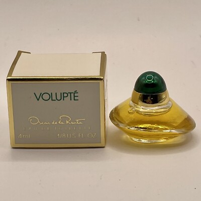 VOLUPTE Mini EDT By Oscar de la Renta 4 ml 1/8oz Women - NEW In Box | eBay