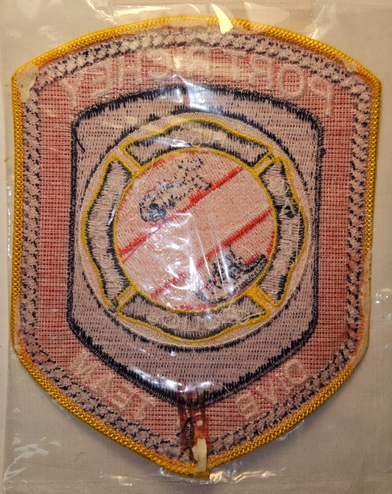 PORT RICHEY FLORIDA FIRE POLICE WATER RESCUE DIVE TEAM PATCH NEW MINT ...