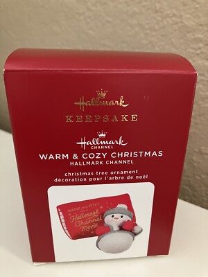 2020 Hallmark WARM AND COZY Christmas Snowman MOVIE CHANNEL ORNAMENT | eBay