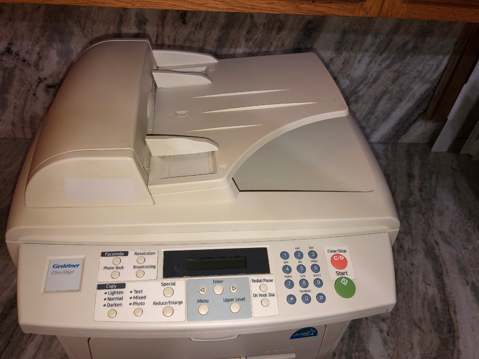 Gestetner DSM516pf Copier/Fax/Printer-TESTED-RARE VINTAGE COLLECTIBLE ...
