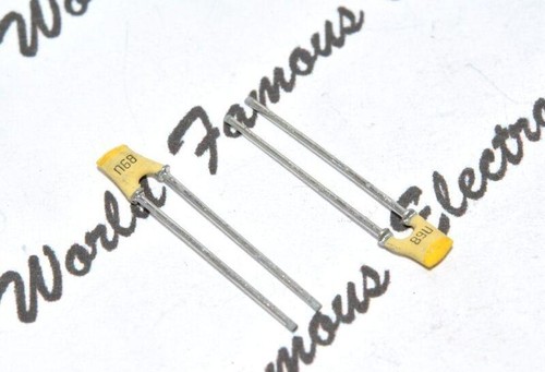 6pcs - PHILIPS 680P (680PF 0.68nF) 100V P:2.5mm Class1 Ceramic ...