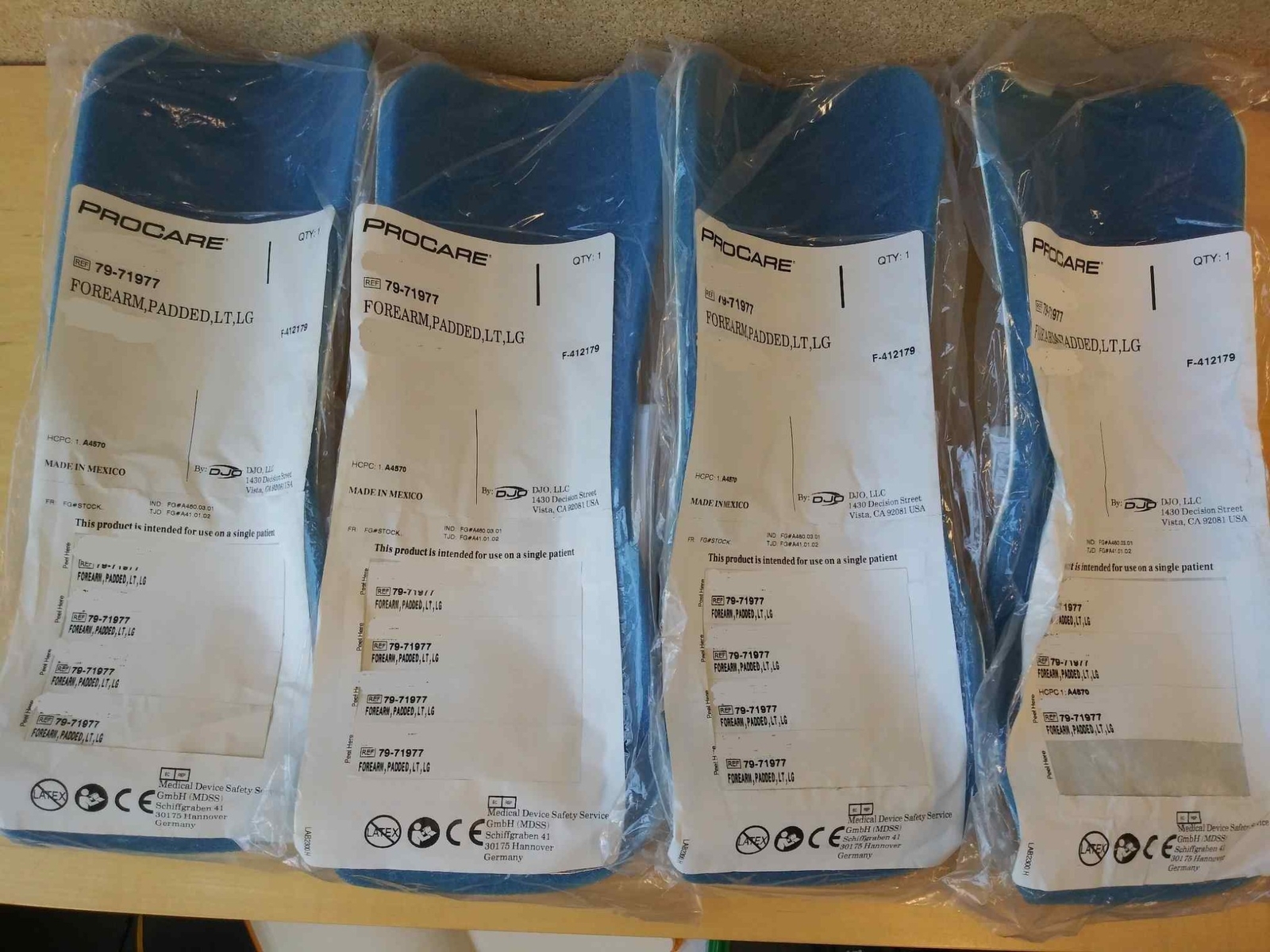 PROCARE Forearm Padded LT LG Brace - lot of 4 | eBay