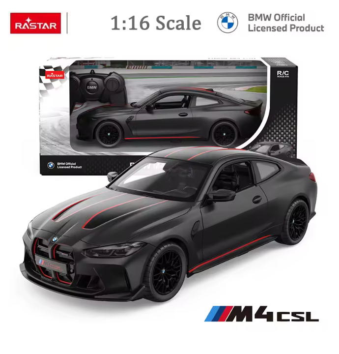 PRE-ORDER Aug 15th RASTAR BMW RC Car 1/16 BMW 3.0 CSL RC Car Remote ...