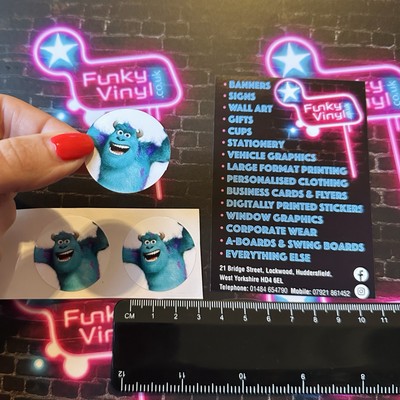 Vinyl Printed Car Vehicle Sticker,Tool Box ,Retro , Monsters Inc Sully ...