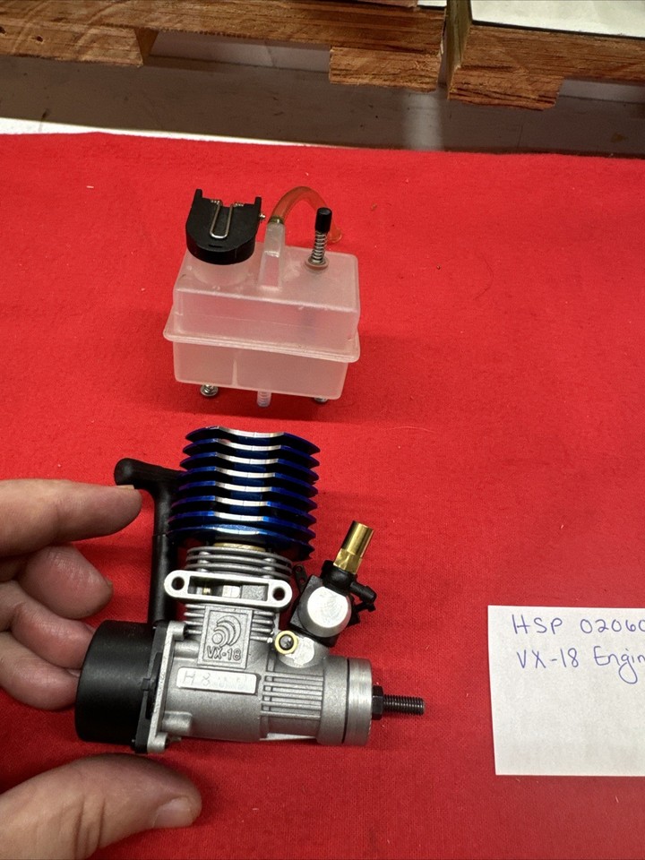 HSP 02060 VX18 Engine 2.74cc 1.0hp Pull Starter F 1/10 RC Nitro Car ...