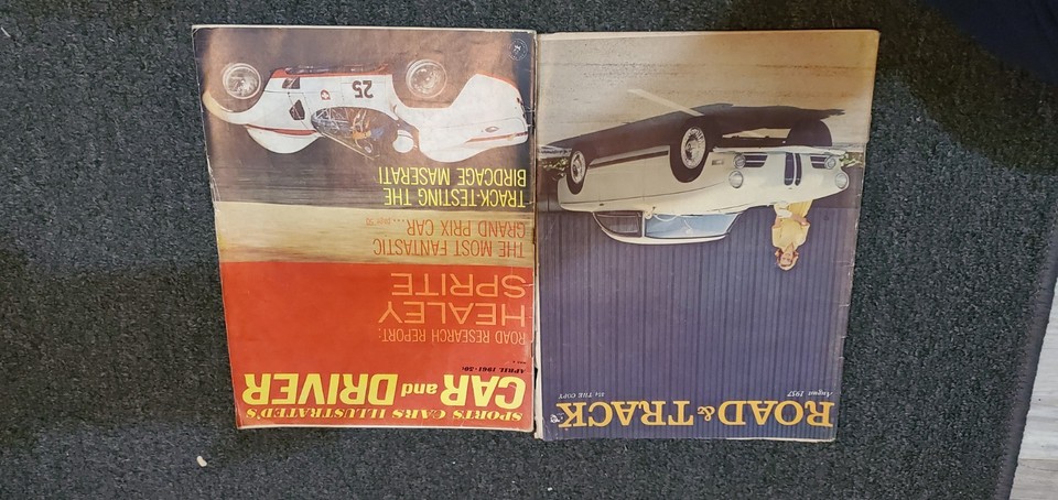 Vintage miscellaneous magazines (car craft, car life, motor life, etc ...