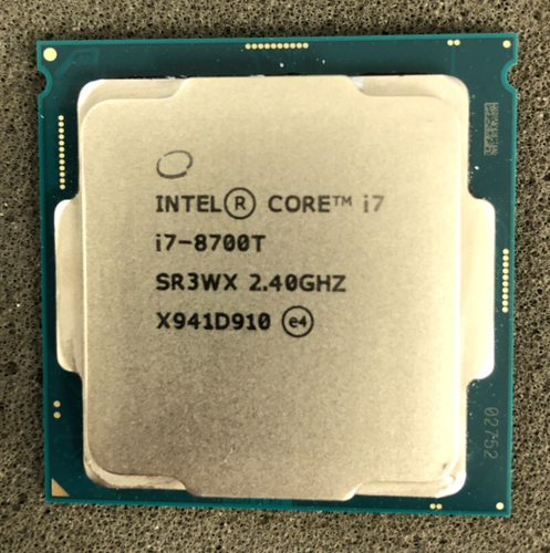 Intel Core i7-8700T SR3WX 2.40GHz CPU Processor | eBay